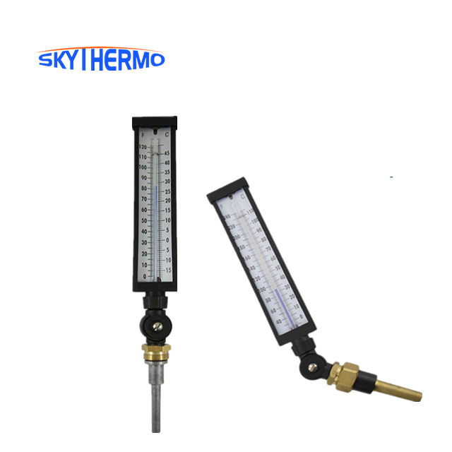 9" High Quality V-shaped Industrial Thermometer With Glass Tube - Buy 9 ...