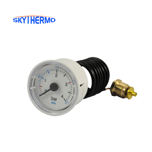 37mm Plastic Capillary Manometer Easy And Remote Reading Pressure Gauge ...